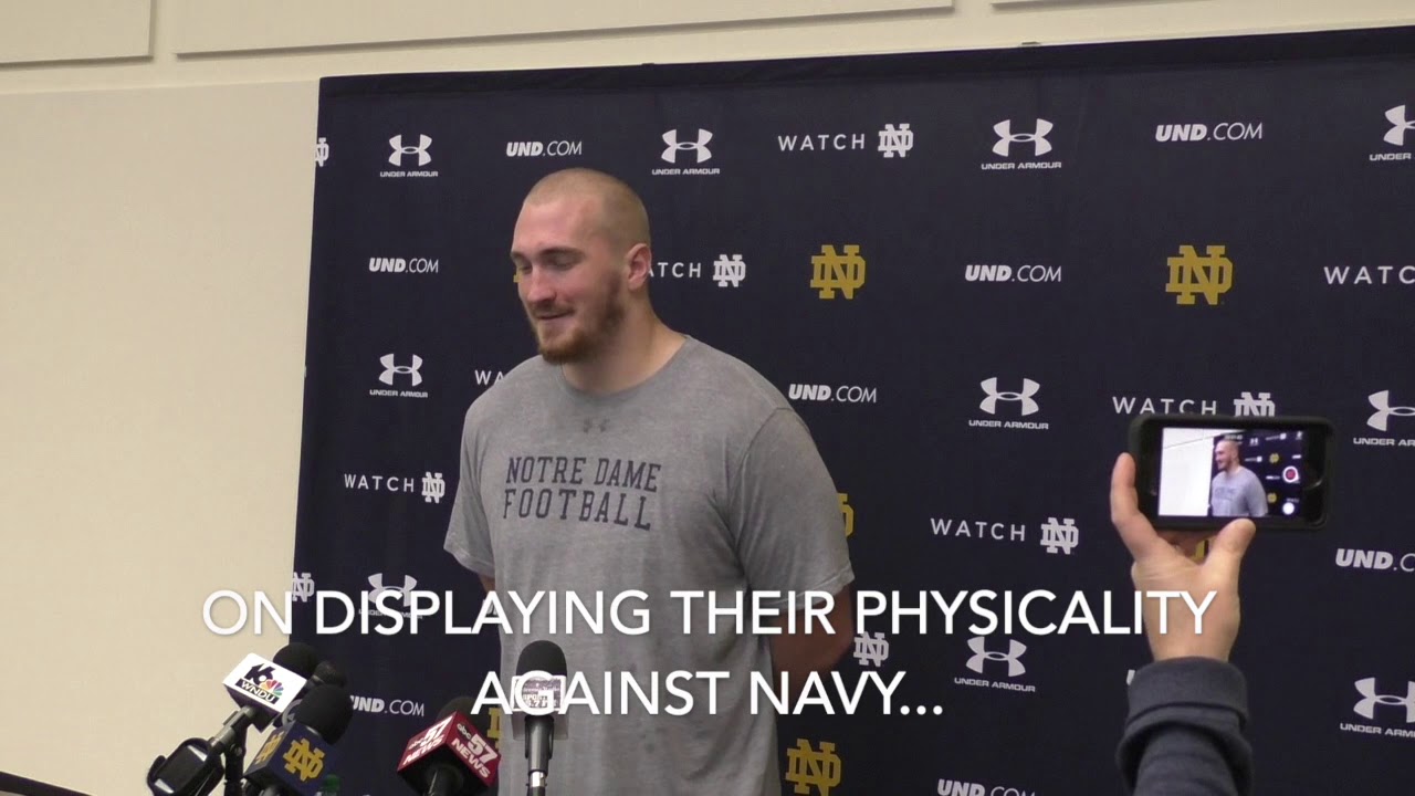 Liam Eichenberg Navy-Week Press Conference - YouTube