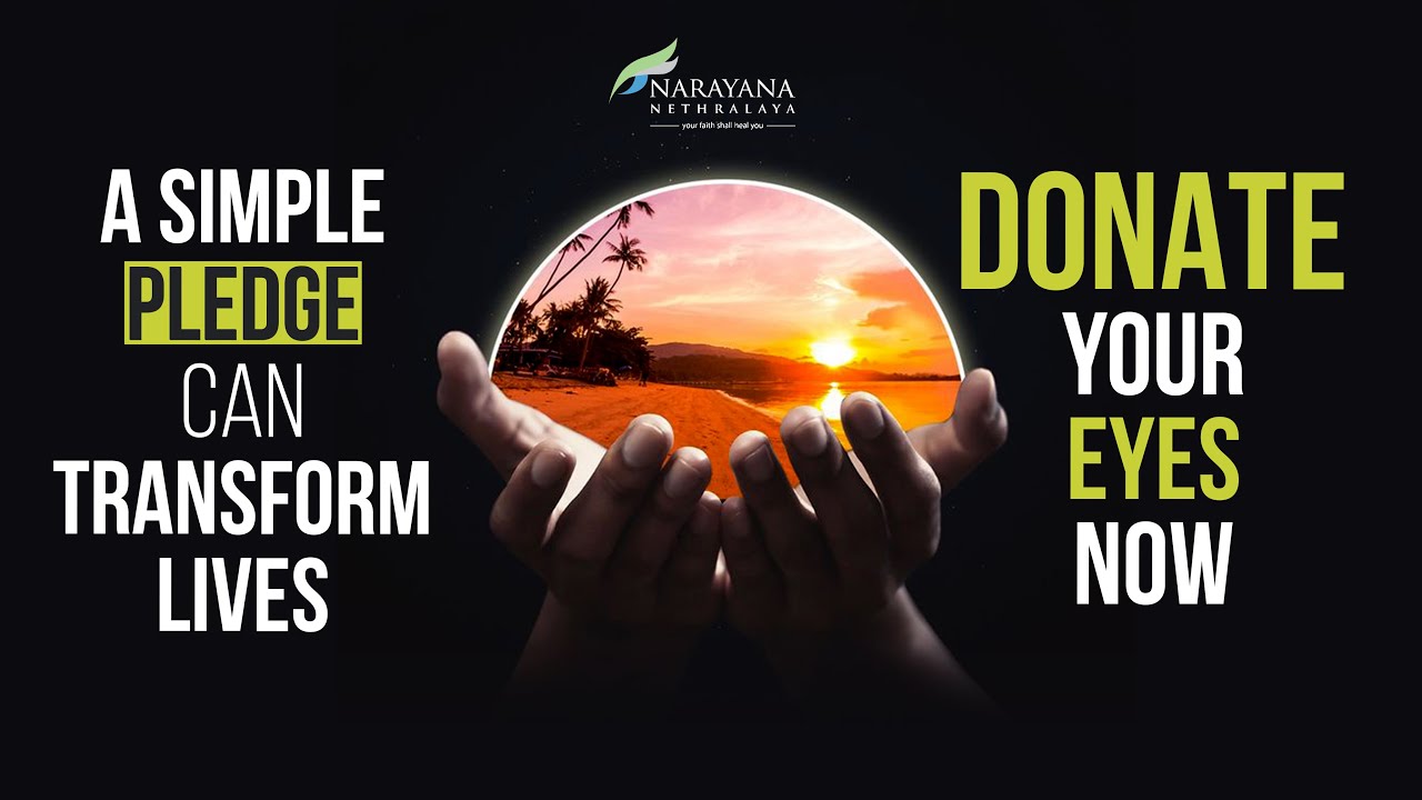 A simple pledge can transform lives - Donate your eyes now - YouTube