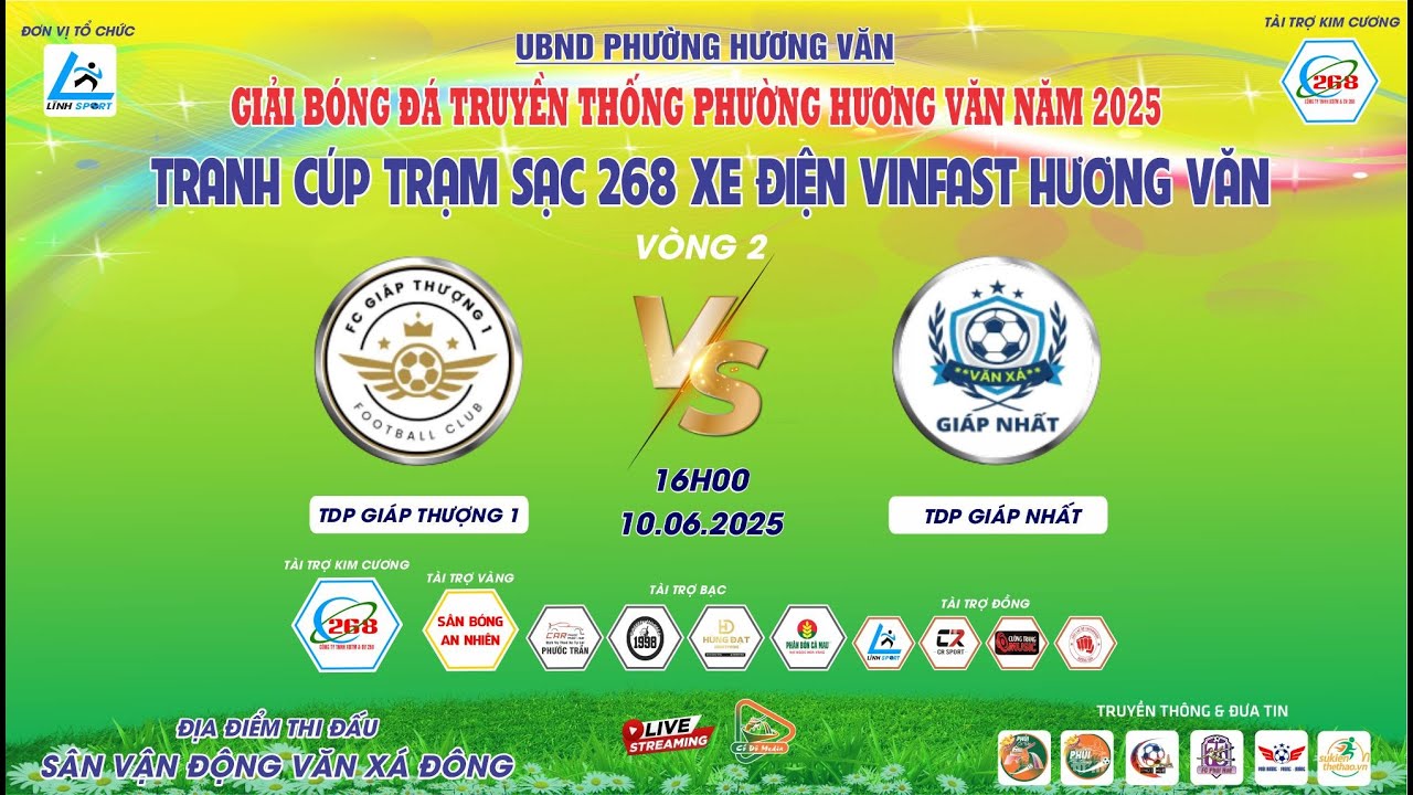 🔴TRỰC TIẾP⚽️TDP GIÁP THƯỢNG 1🆚TDP GIÁP NHẤT🏆GIẢI BĐ P. HƯƠNG VĂN 2025 ...