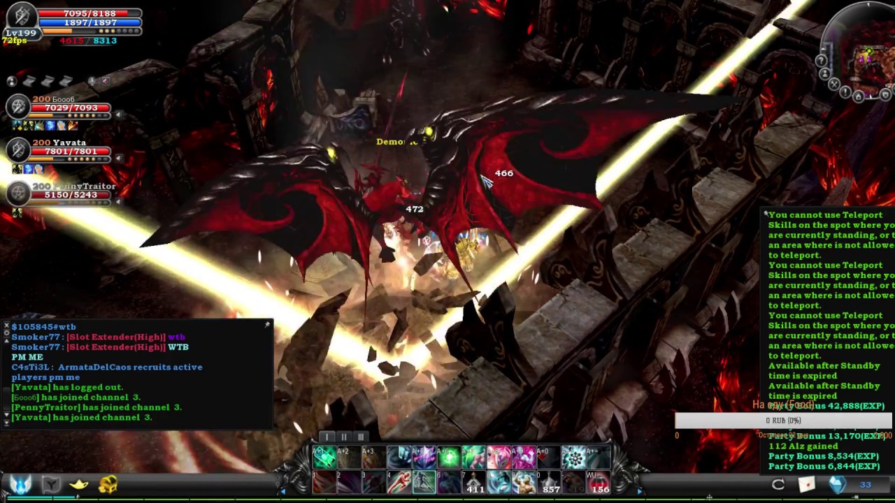 Cabal Online EU - Farm Boss in Porta Inferno and Arcana Trace - YouTube