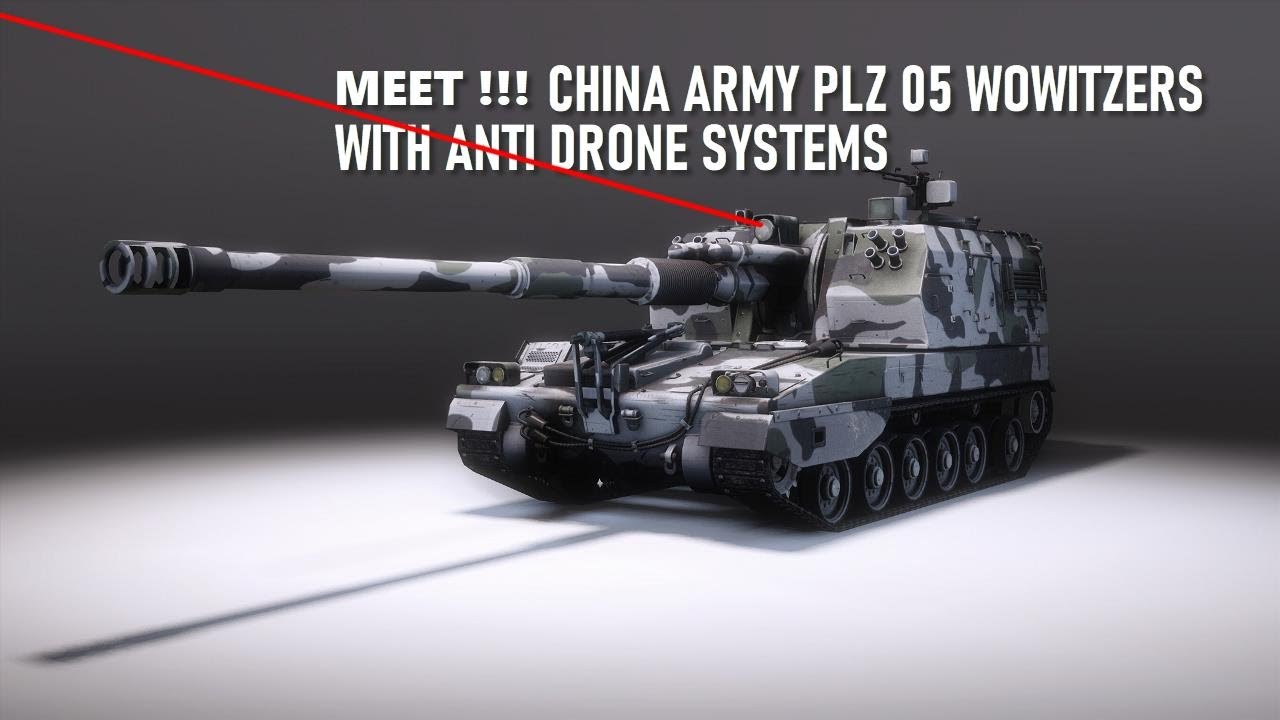 Chinese Army upgraded PLZ 05 Artillery Howitzers with Anti Drone ...