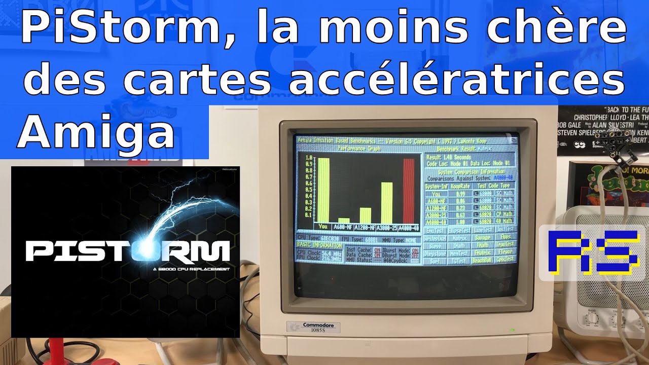 Le PiStorm : cpu, ram, hdd et rtg pour moins de 50€ - YouTube
