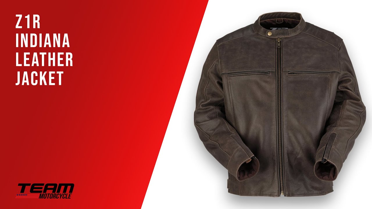 Z1R Indiana Leather Jacket - YouTube