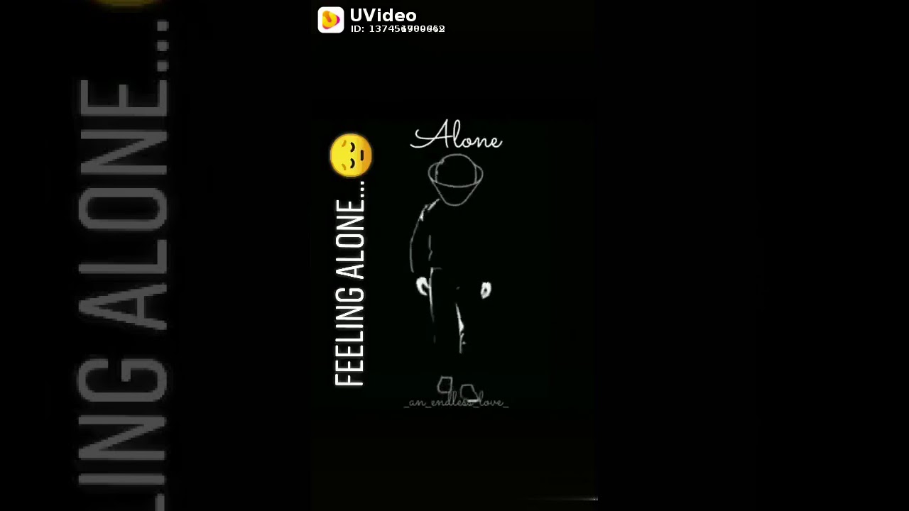 Alone / heartbreak/ status for whatsapp - YouTube