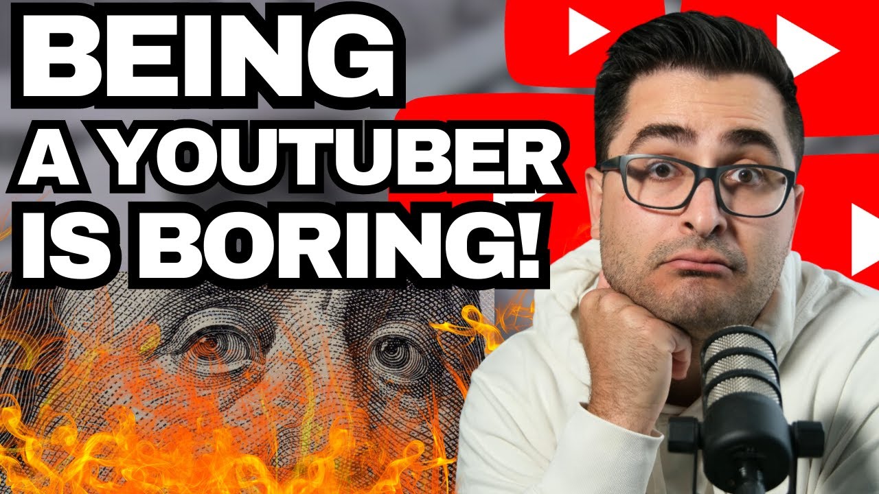 Being a YouTuber is BORING! - YouTube