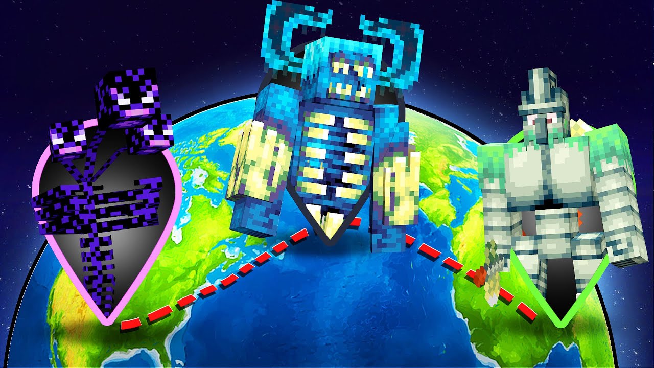 MODO DOMINAÇÃO dos KAIJUS MOBS do MINECRAFT (Godzilla + Warden - Kong ...