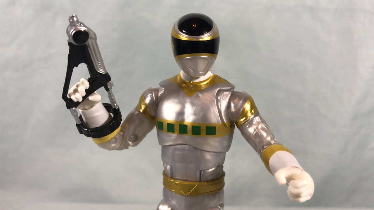 Power Rangers Lightning Collection In Space Silver Ranger Review - YouTube