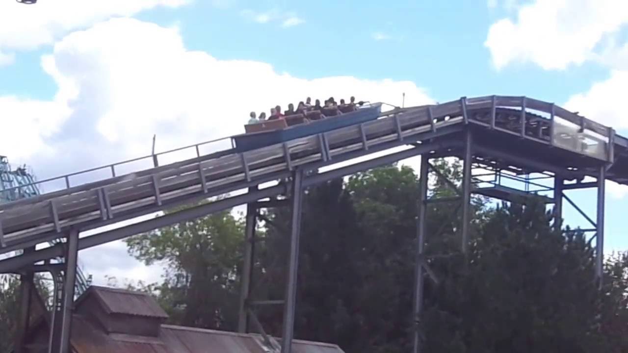 Montreal, Canada - La Ronde Amusement Park - 4a - Le Splash - YouTube
