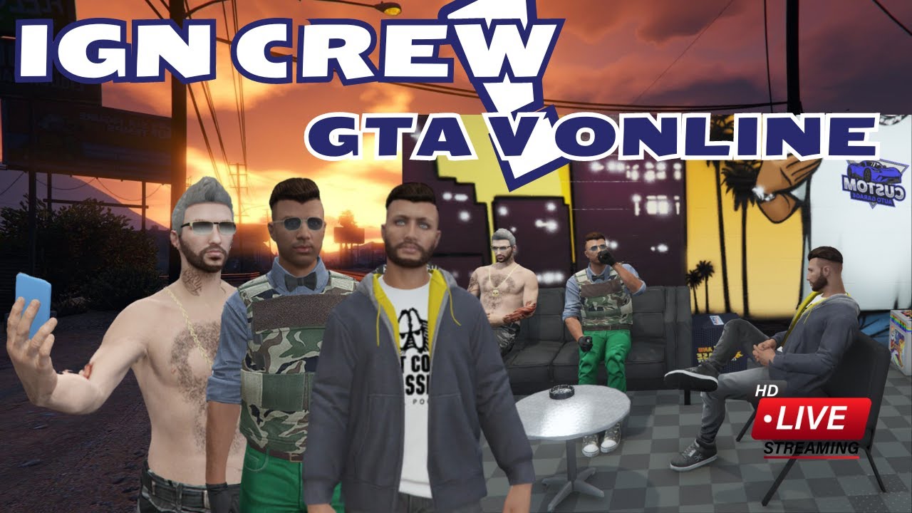 IGN Crew On Duty | Mabar GTA V Online - YouTube