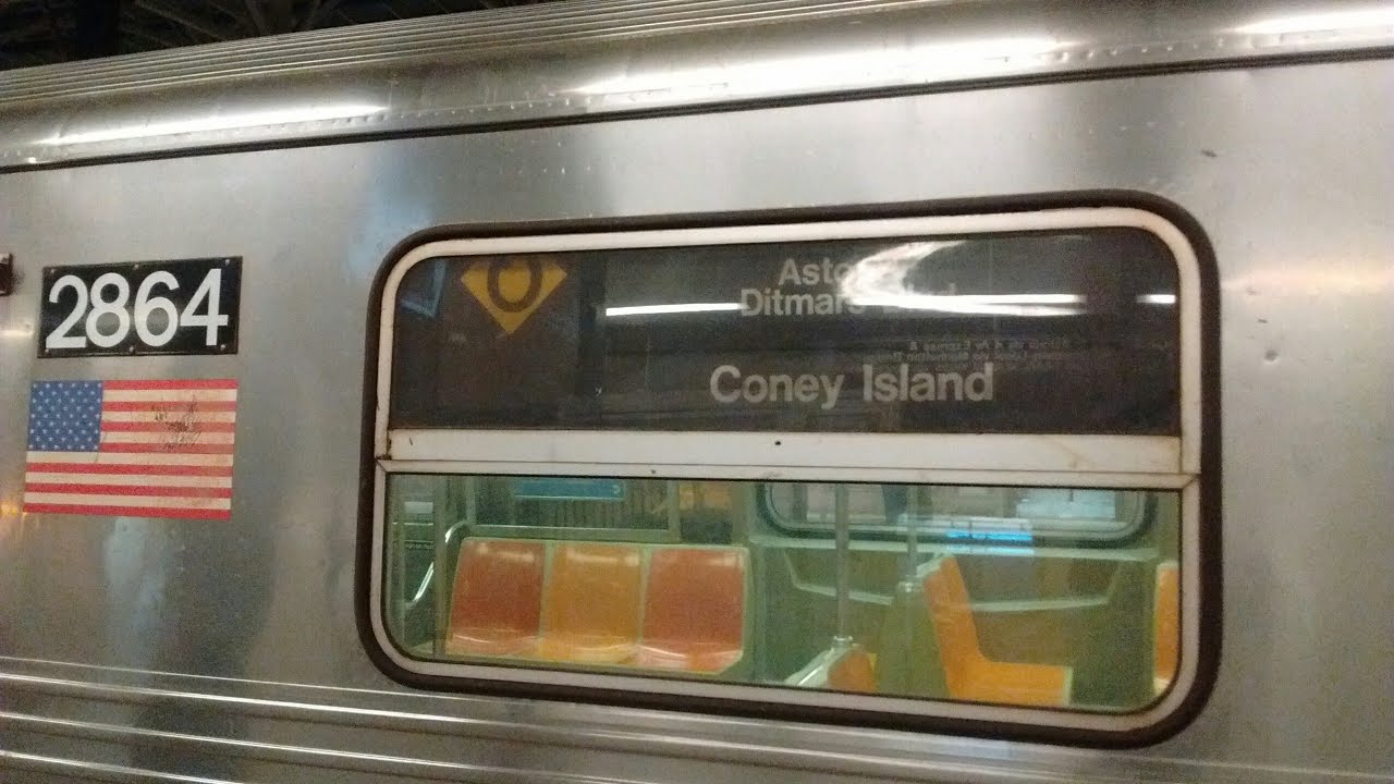 NYC Subway HD: Ride R68 & R68A Mixed Consist on the Southbound N (8 Av ...