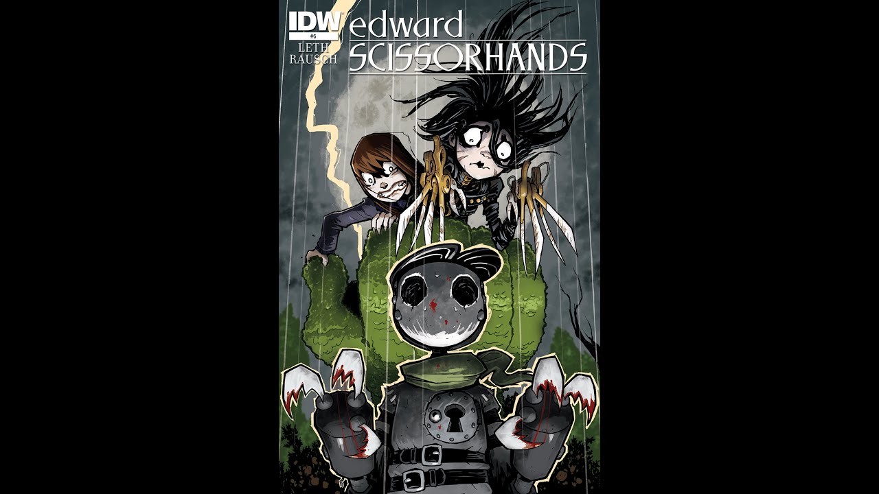 Edward Scissorhands Comics #5 - YouTube
