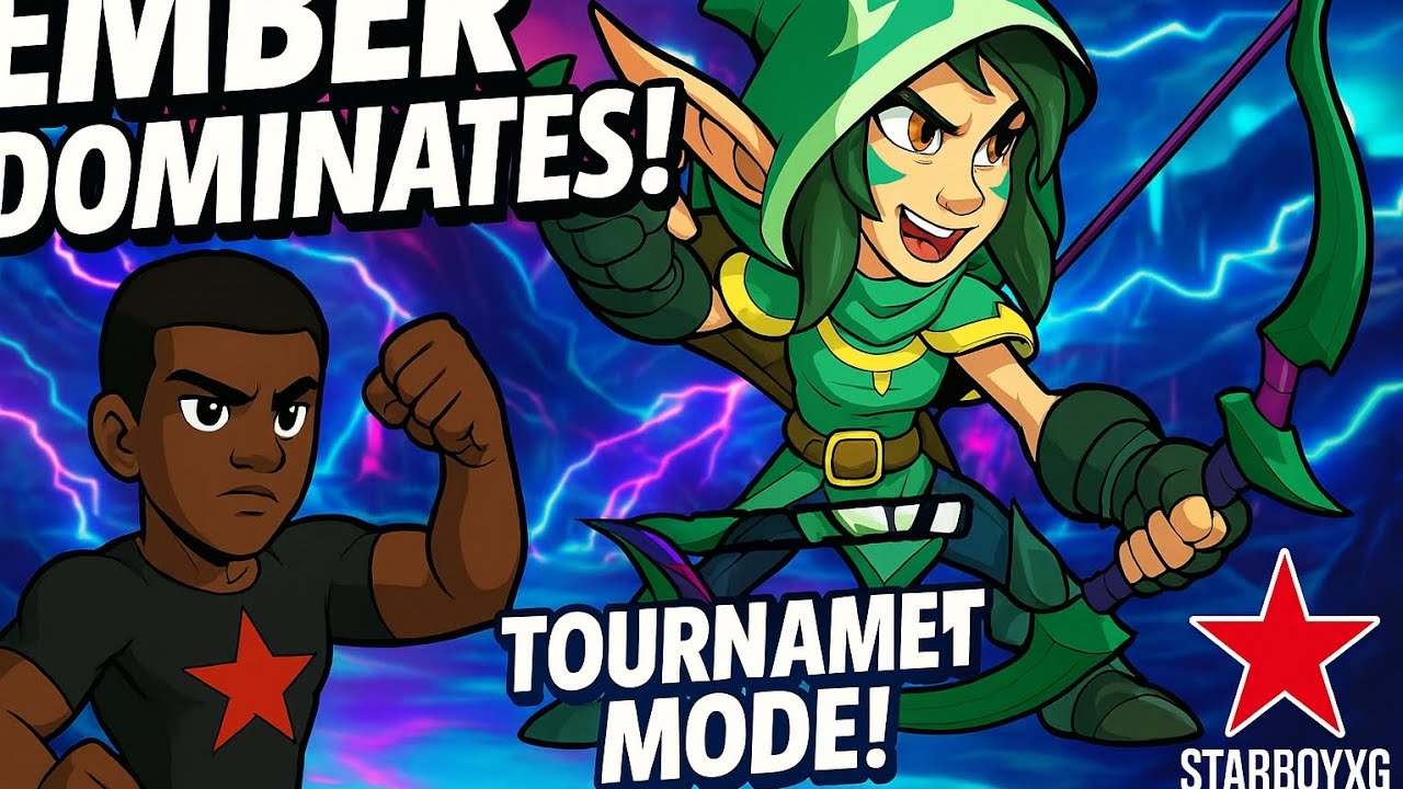 AMBER DOMINANT'S 🔥| Brawlhalla Tournament - YouTube