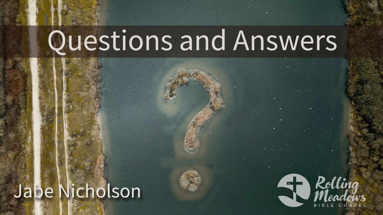 Jabe Nicholson Questions and Answers - YouTube