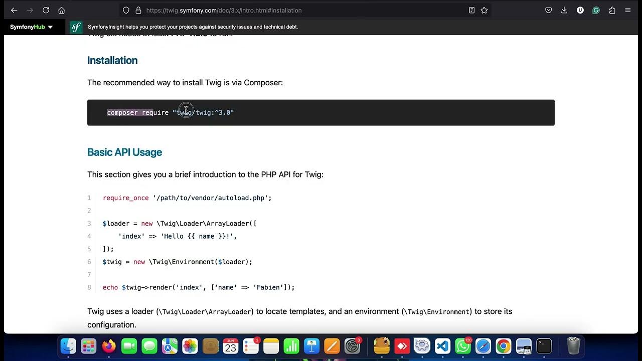 Php Luminova Framwork With Symfony Twig Template Youtube
