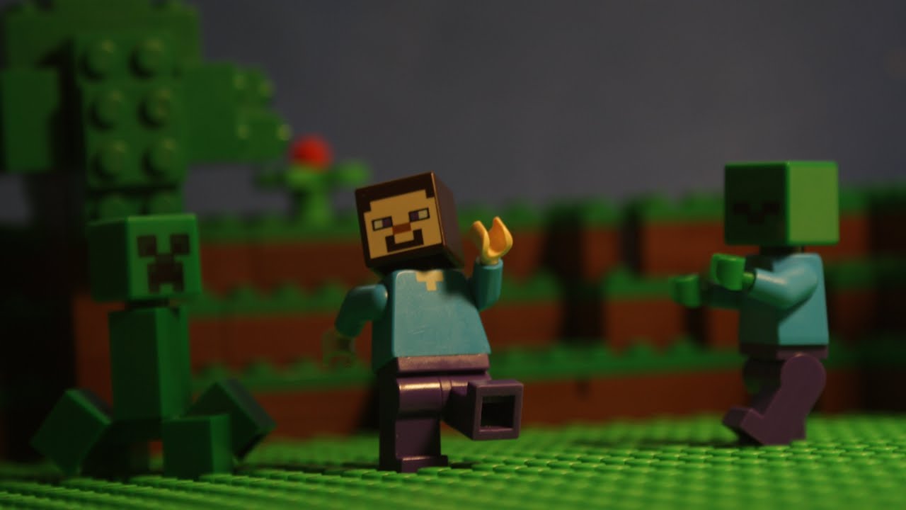 Lego Minecraft Fails | The life of a NOOB - YouTube
