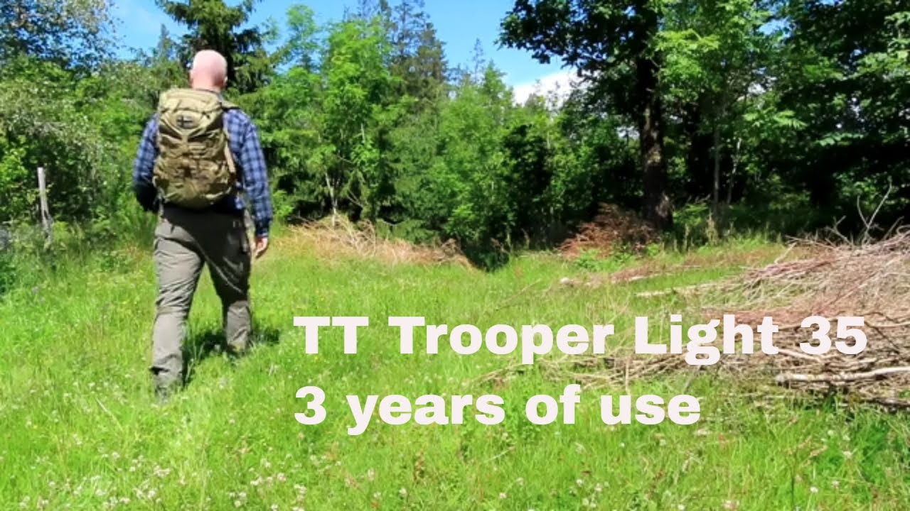 Tasmanian tiger Trooper Light Pack 35, after 3 years - YouTube