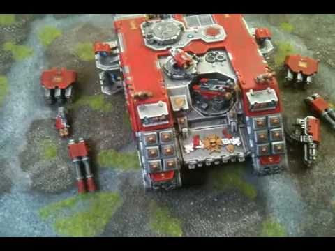 Magnetized Grey Knight Land Raider - YouTube