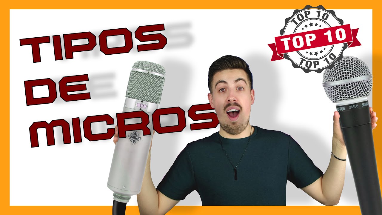 ¿Qué tipos de 🎤 micrófonos hay? Guía completa - YouTube