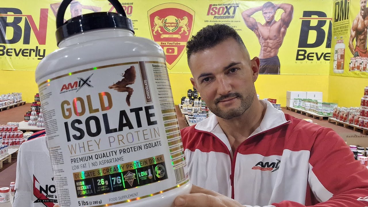 Amix Gold isolate .¡Nueva proteína!. - YouTube