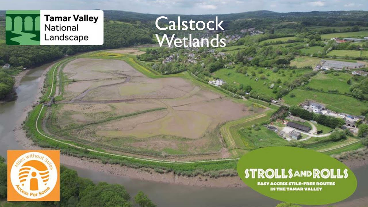 Calstock Wetlands Strolls and Rolls - YouTube
