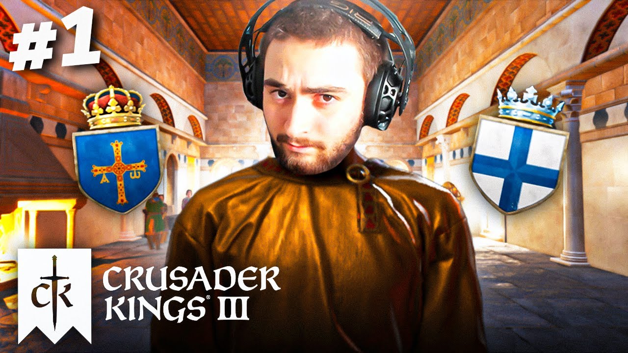 Crusader Kings 3 🌳 JUGAMOS TODOS JUNTOS EN ASTURIAS 😬 IBERIA #1 ...