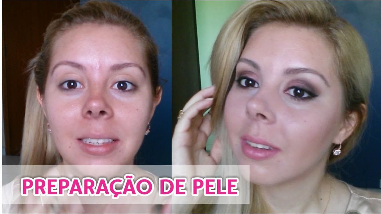 Maquiagem Passo a Passo - Preparação de Pele - YouTube