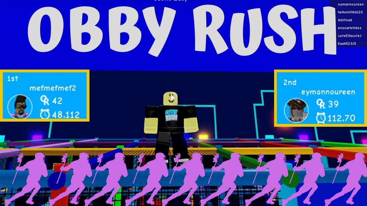 OBBY RUSH CHALLENGE! / ROBLOX - YouTube
