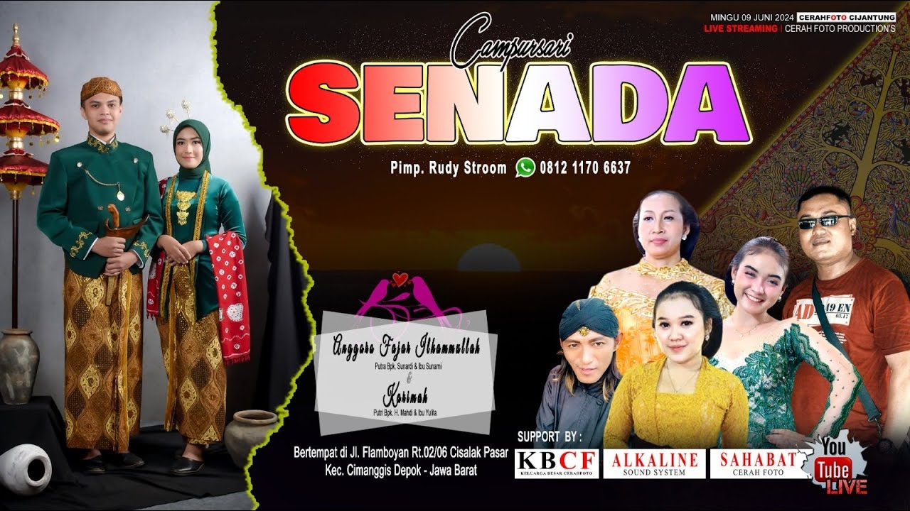 LIVE🔴 ADAT KIRAP PENGANTIN "ANGGORO FAJAR ILHAMMULLAH & KARIMAH ...