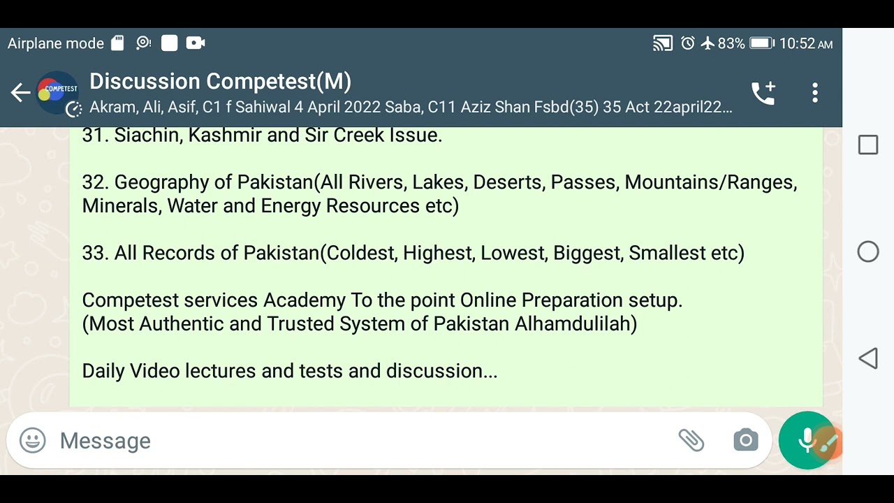 Ppsc/fpsc preparation Course Outline/Competest Services Academy Session ...