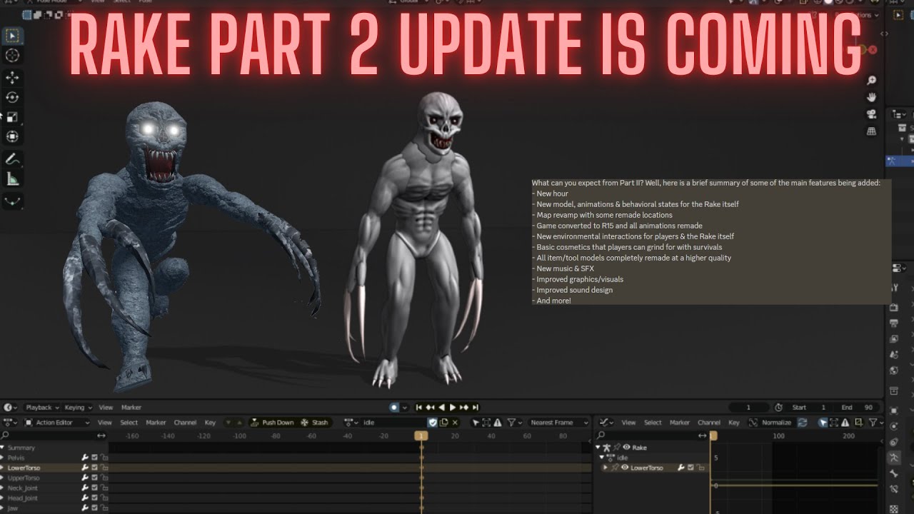 The rake part 2 update is coming.... - YouTube