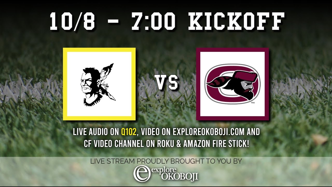 Iowa High School Football: Cherokee @ Okoboji 10-8-21 - YouTube