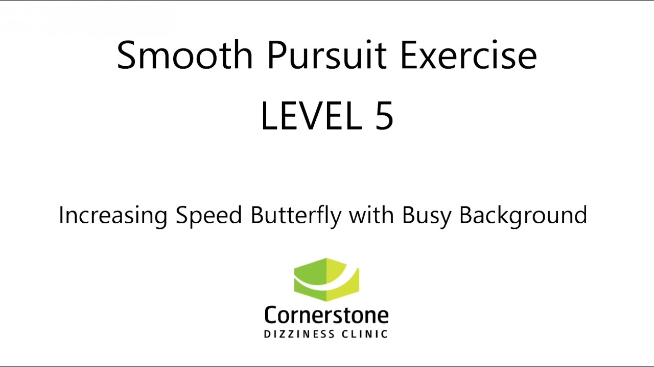 Vestibular & Concussion Exercise – Smooth Pursuit Level 05 - YouTube