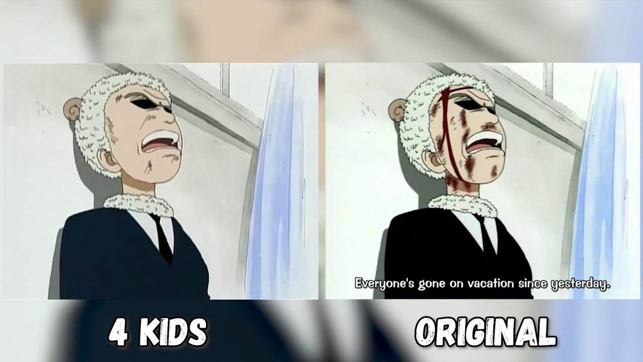 One Piece censorship BLOOD #13 - YouTube