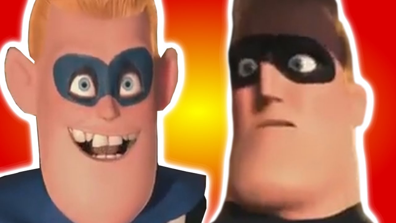 Mr Incredible Can't Get Away From Crazy Fanboy - YouTube
