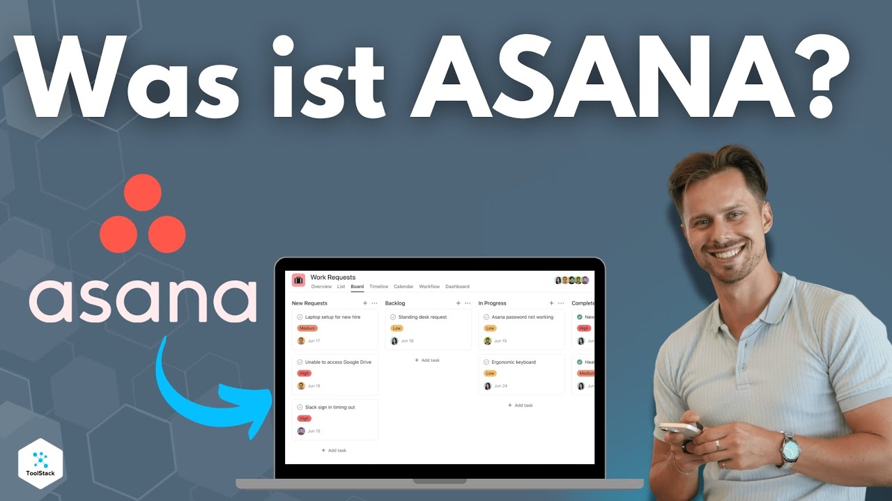 Was ist ASANA? Anleitung | Deutsch 2024 - YouTube