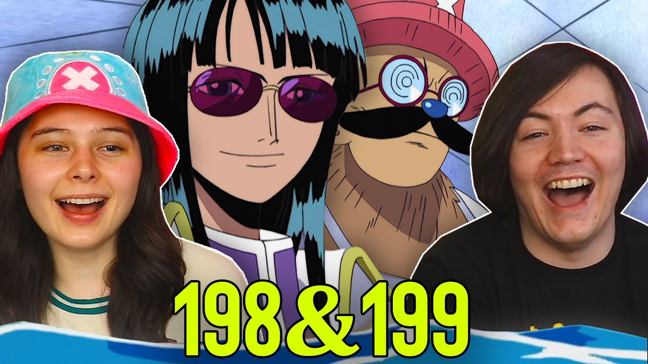 CHOPPER AND ROBIN GO UNDERCOVER👒 One Piece Ep 198 & 199 REACTION ...