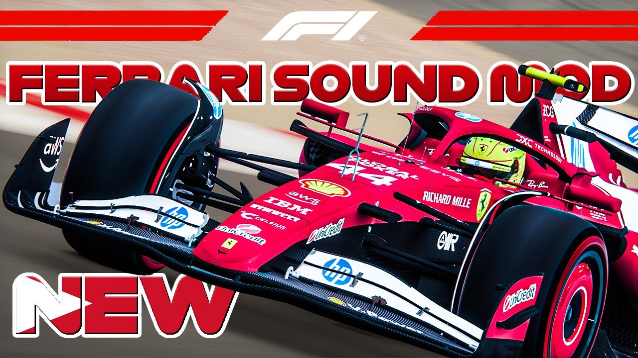 NEW Ferrari SF25 Sound MOD! | 2025 Bahrain Grand Prix | F1 - YouTube