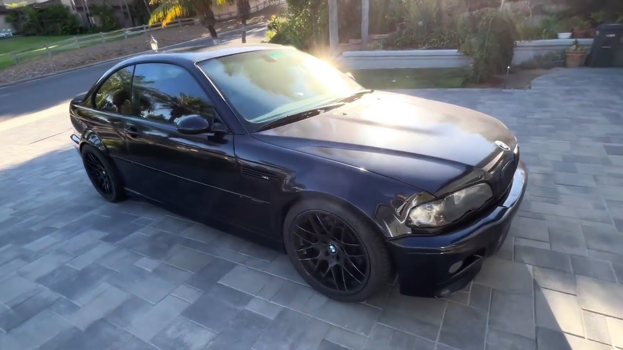 Clean E46 M3 Carbon Black Metallic - YouTube