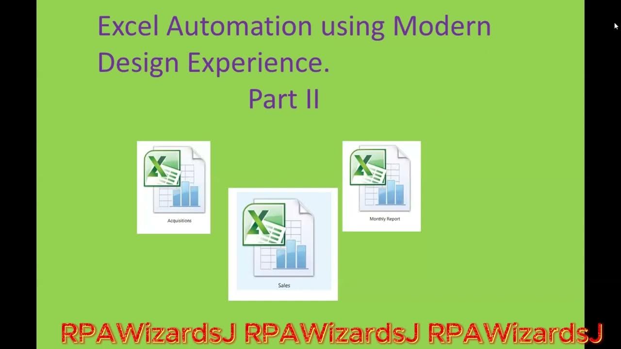 How to automate excel Modern Experience in UIpath| Excel Automation ...