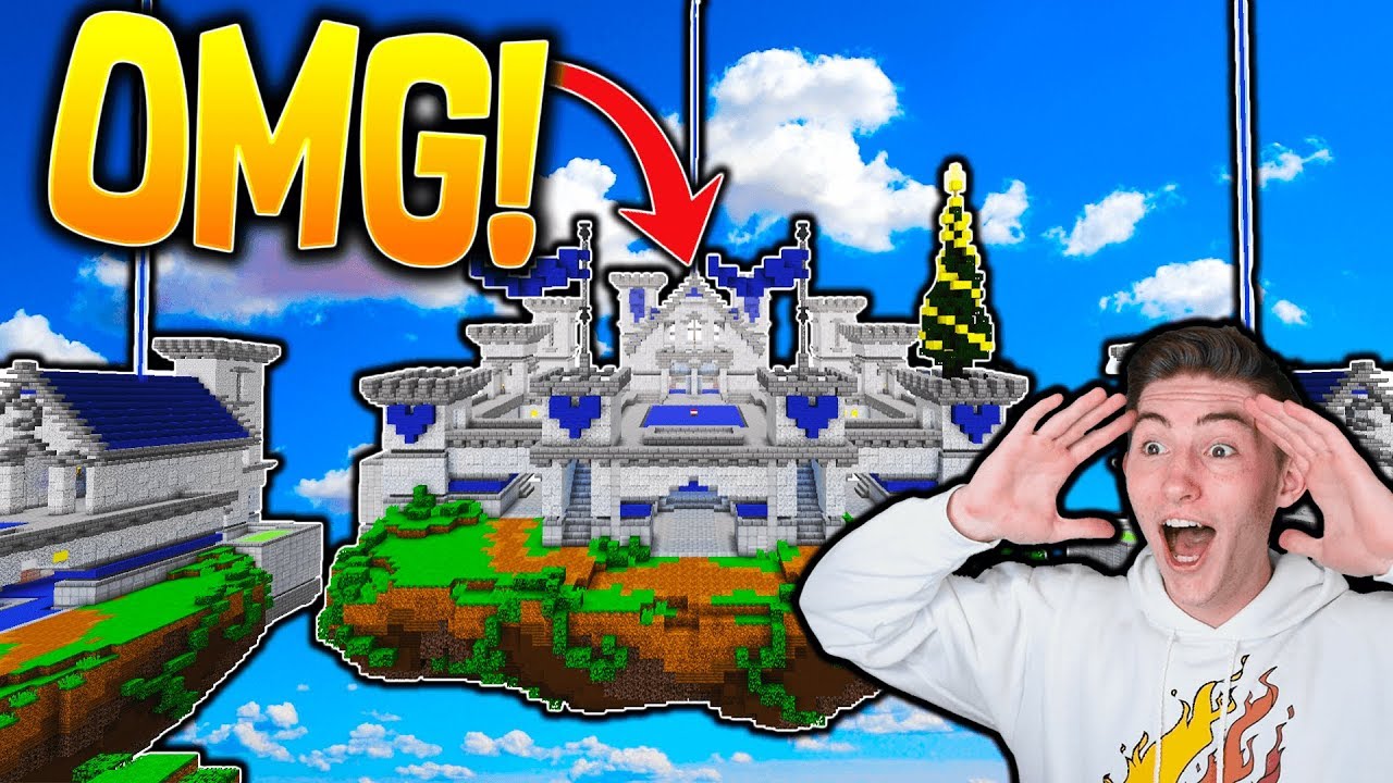 This is BEDWARS??!!1! Bed Wars 40v40 Castles | New Hypixel Update ...