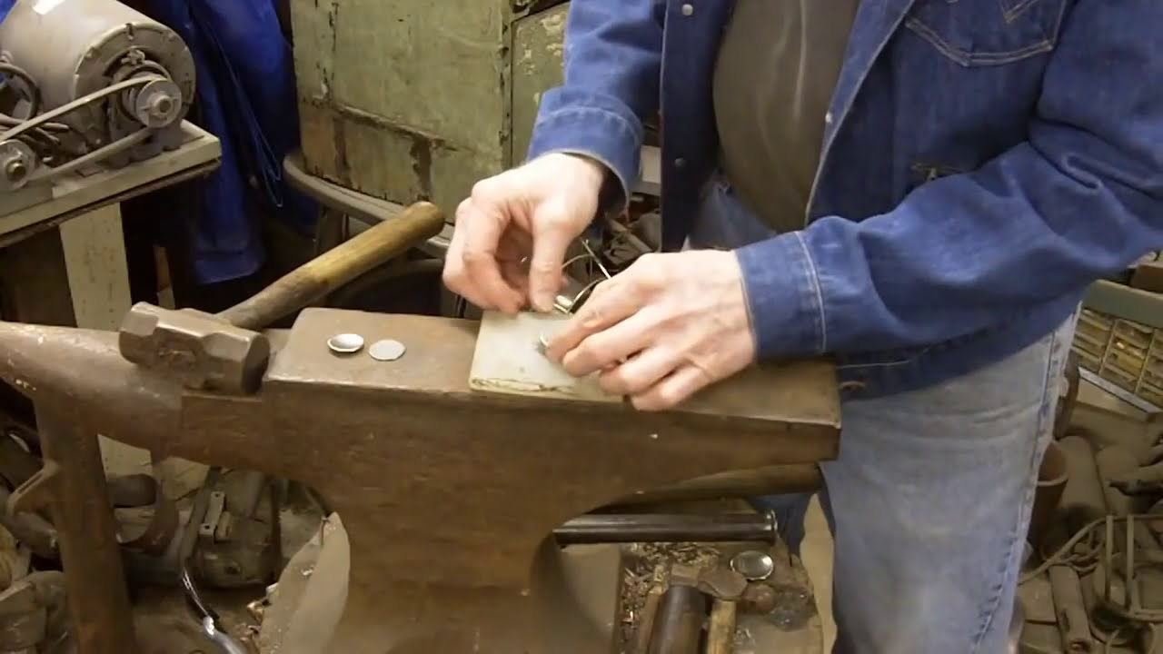 Metal Working Tools - Handmade Dapping Block - Spur Making - YouTube