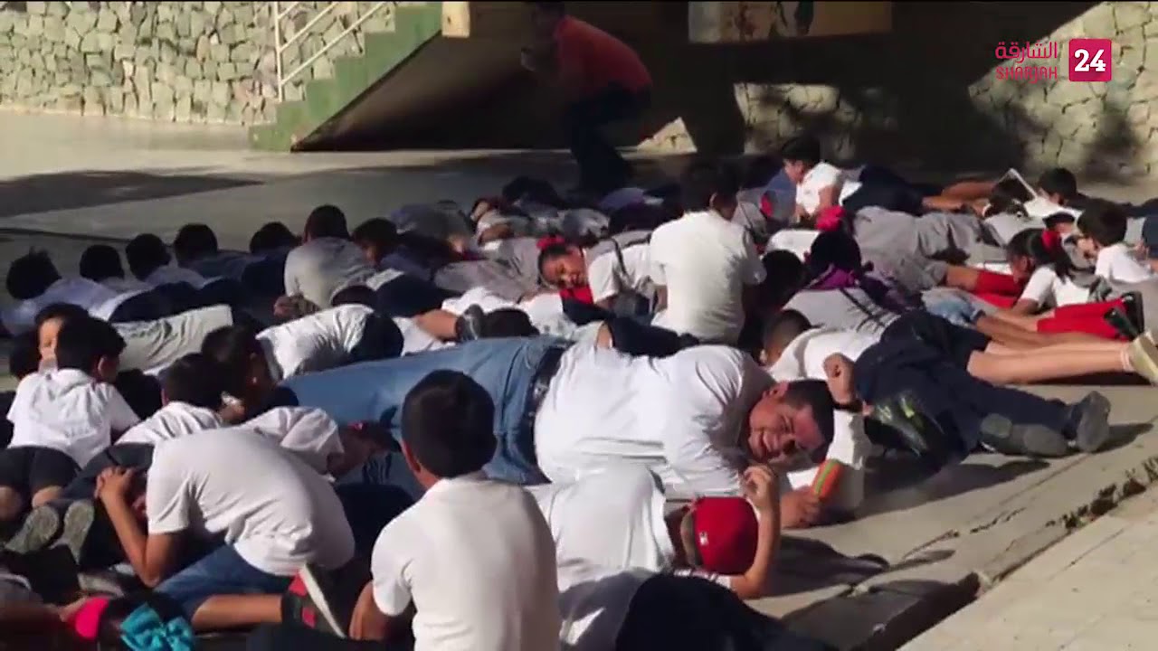Cops teach children to fake death to survive gunfights - YouTube