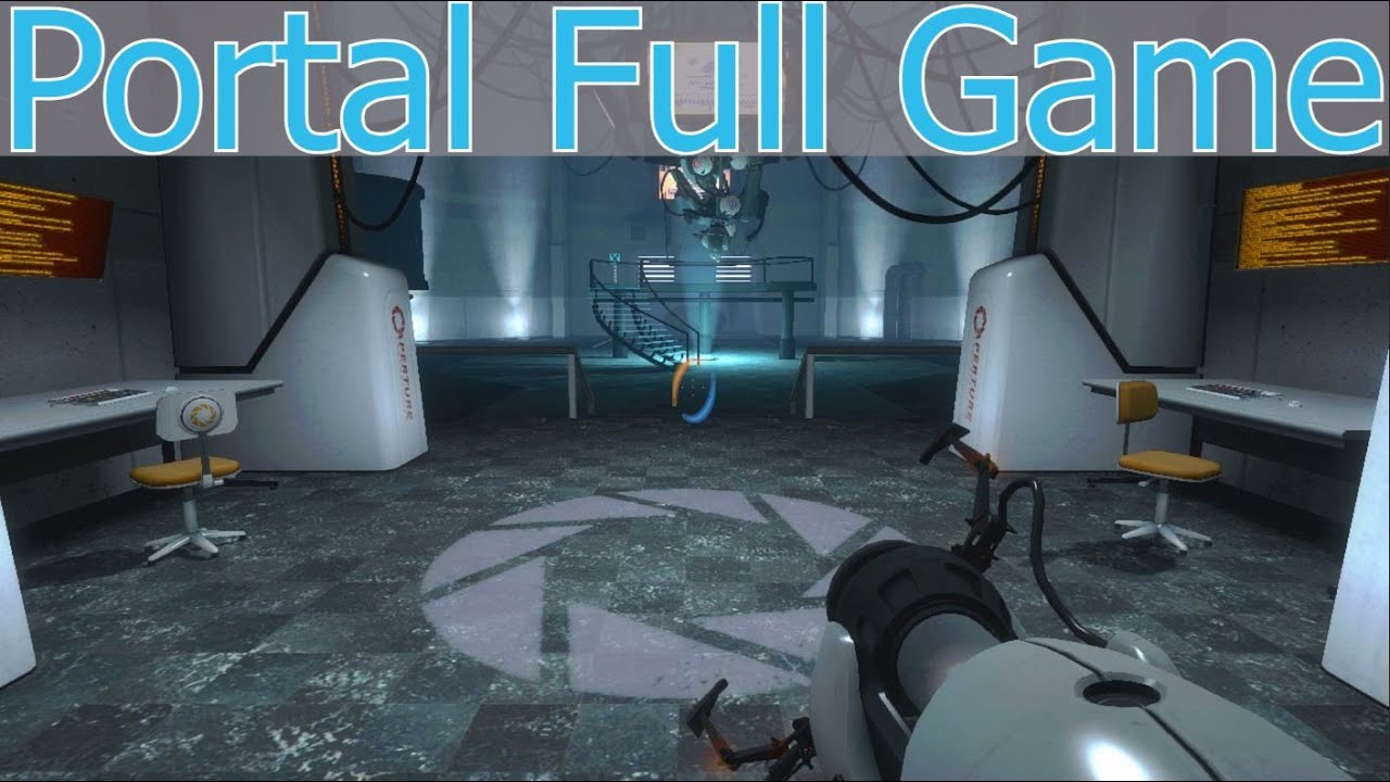 Portal 1 (Full Game No Commentary) - YouTube