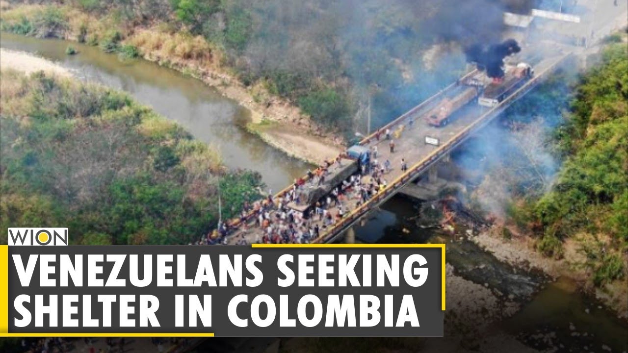 Thousands flee to Colombia after clashes on Venezuela border | South ...