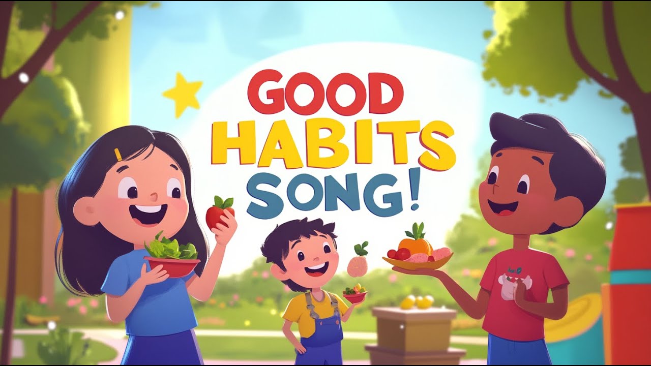 Good Habits Song for Kids | Fun & Healthy Routine - YouTube