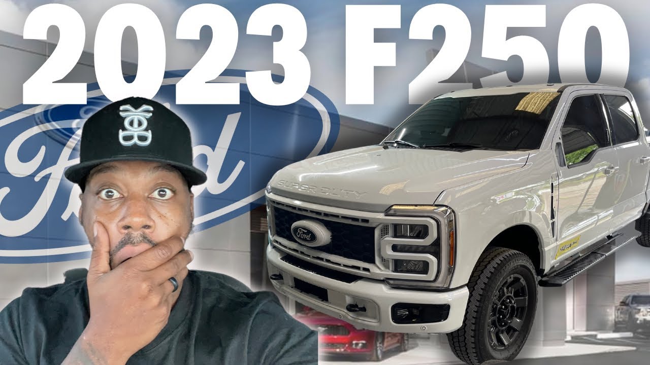 WOW! THE BEST LOOKING 2023 FORD F250 CUSTOM PAINT TO MATCH - YouTube