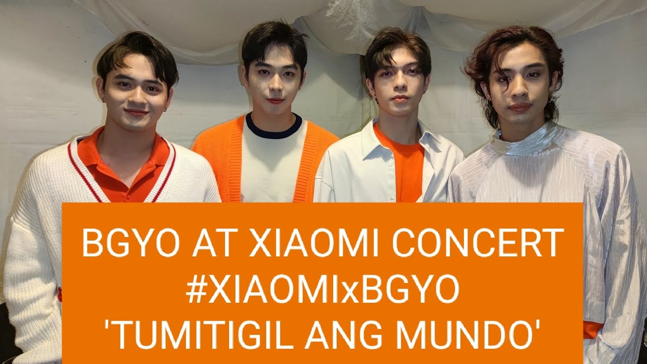 BGYO AT XIAOMI CONCERT 'Tumitigil ang Mundo' Performance | December 10 ...