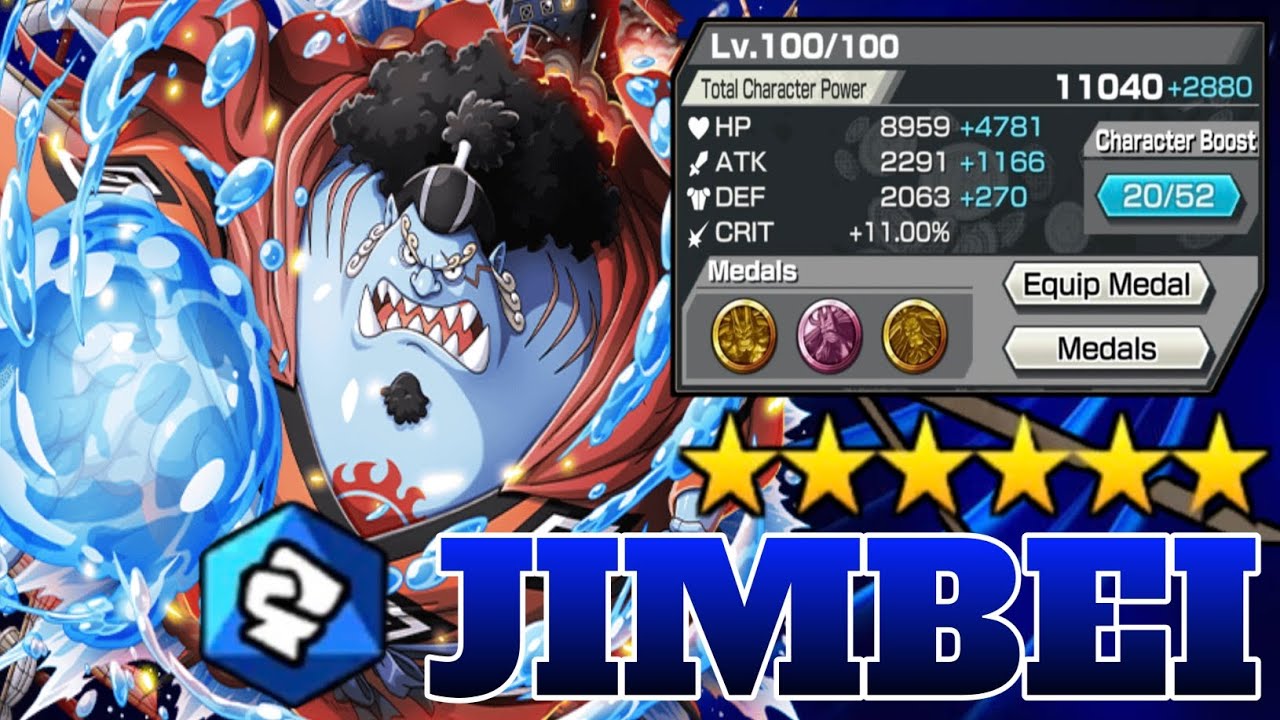 JIMBEI GAMEPLAY | ONE PIECE BOUNTY RUSH | OPBR - YouTube