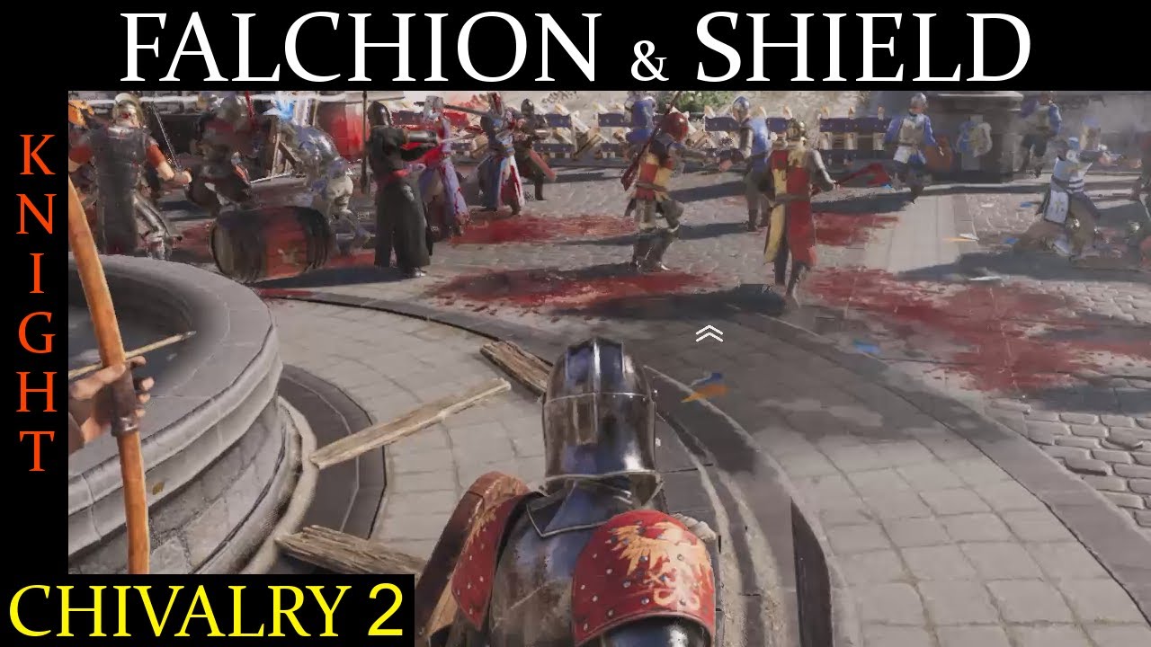 Chivalry 2 - Oversized knife (Falchion & Shield Knight) - YouTube