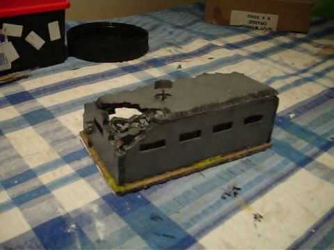 Warhammer 40k bunker - YouTube